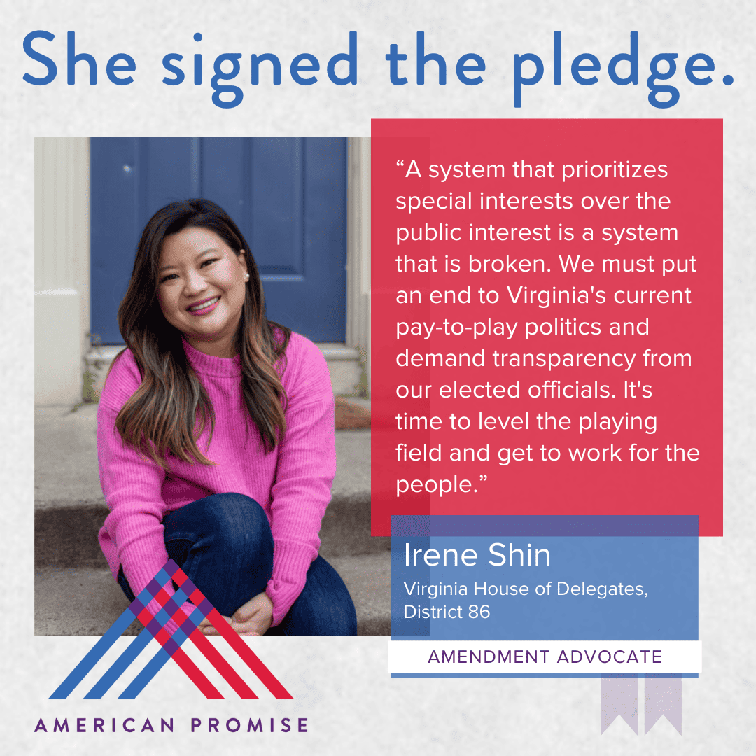 Irene Shin - Supports The For Our Freedom Amendment