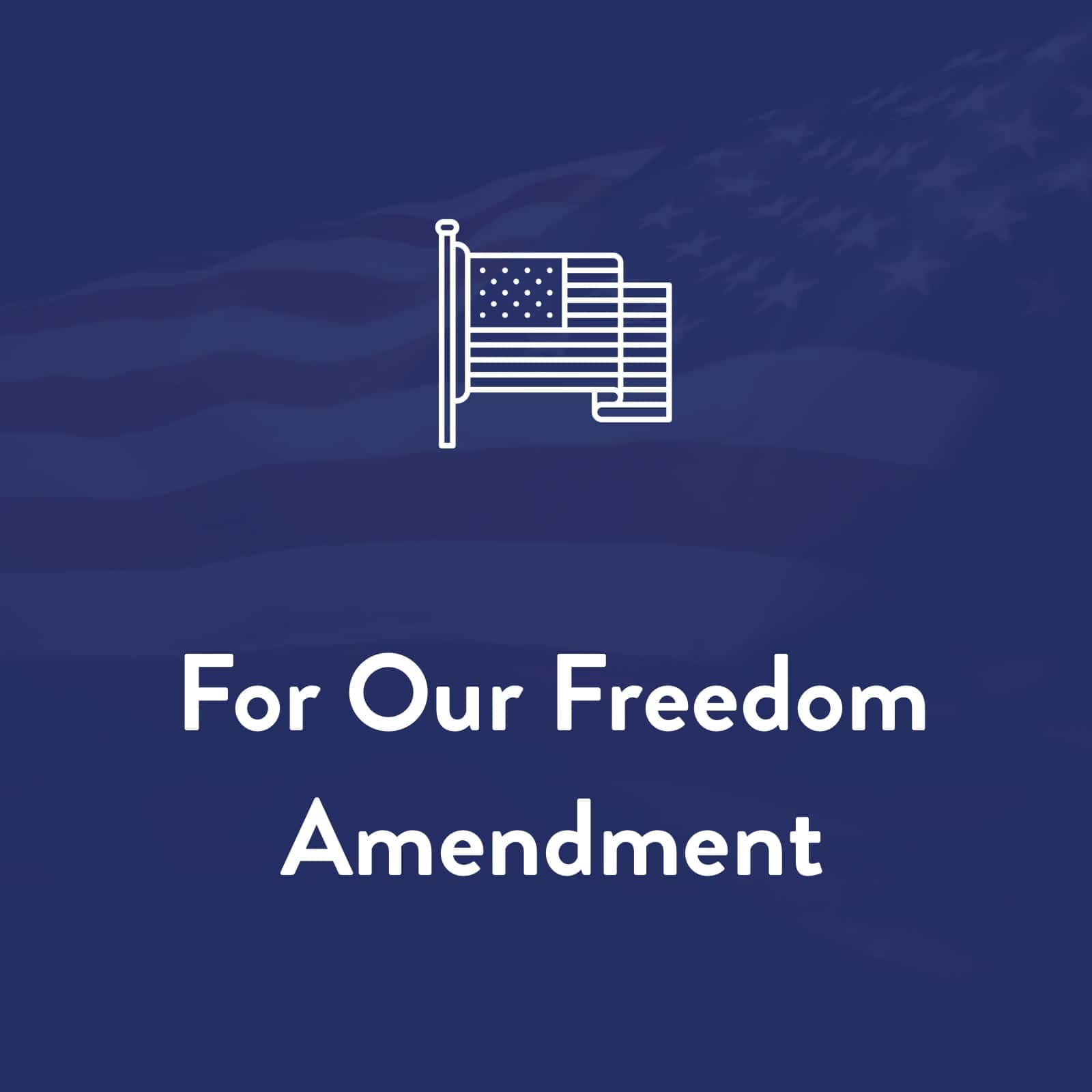 For Our Freedom Amendment - American Promise