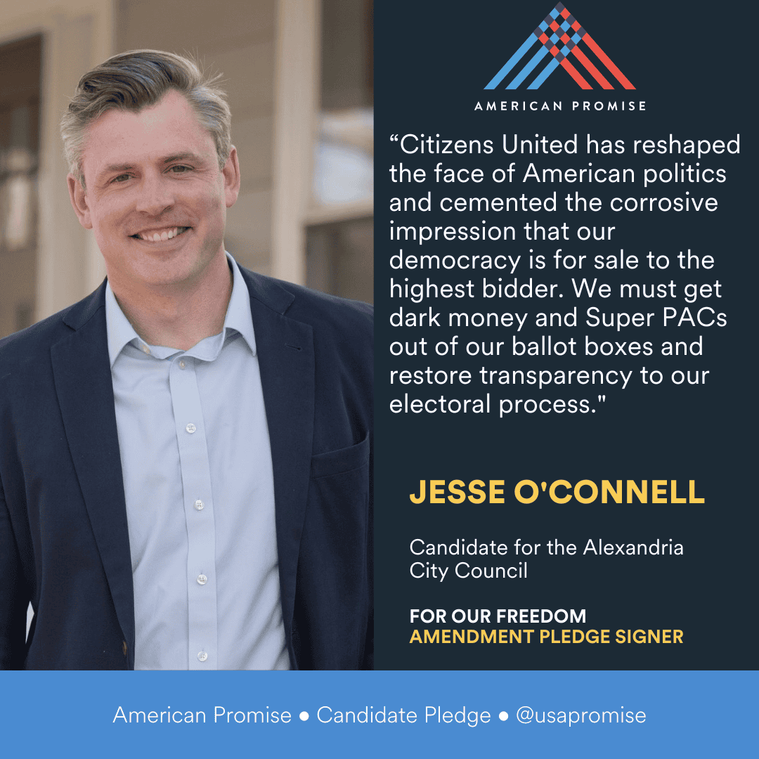 Jesse O'Connell - Supports The For Our Freedom Amendment